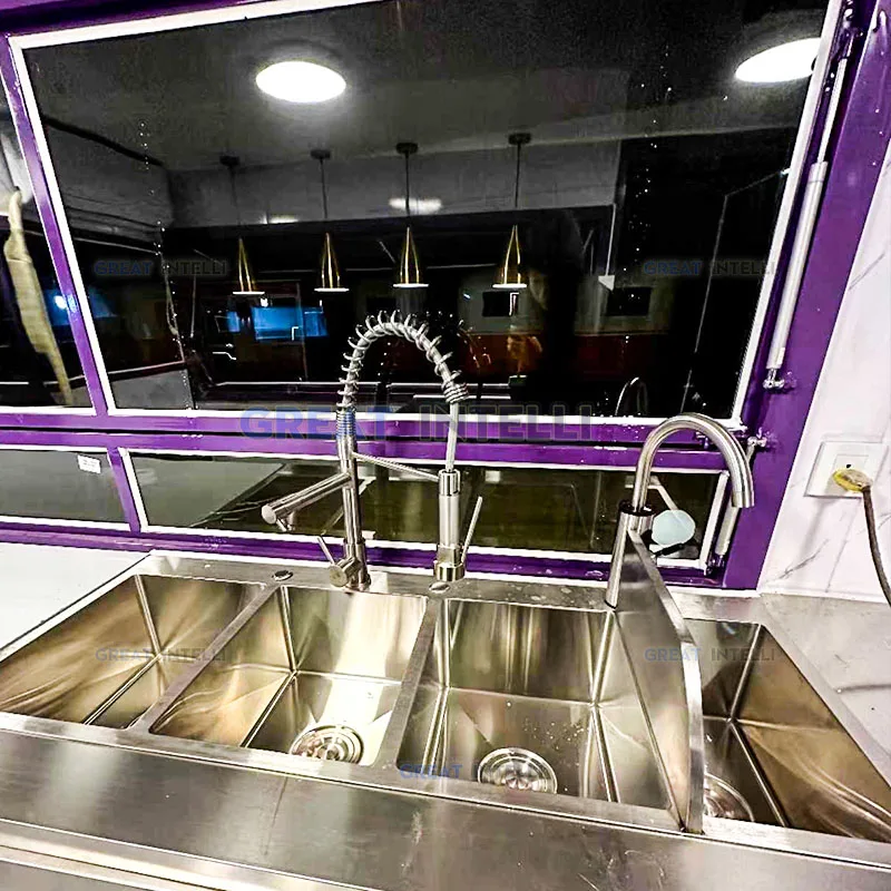 Double Decker Bus Food Truck - Great Intelli Mobile Kiosk