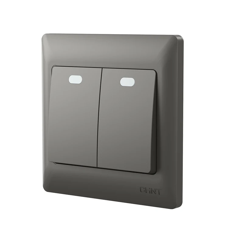 Chint Luxury Modern Wall Switch Push Button Electric Lighting Wireless ...