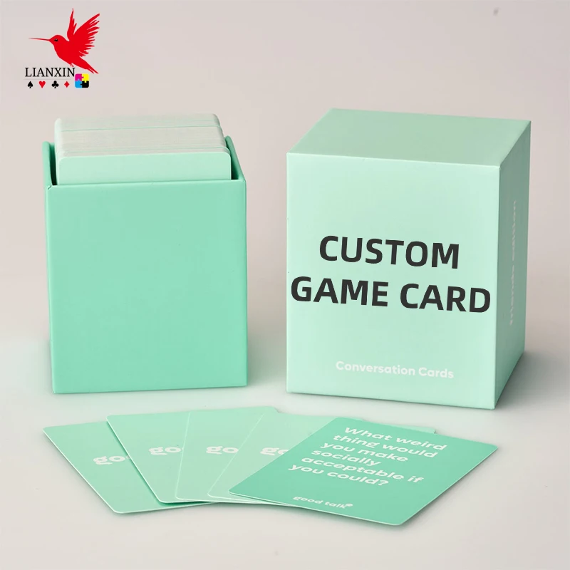 Printing Custom Game Cards Personalized Conversation Game Cards For ...