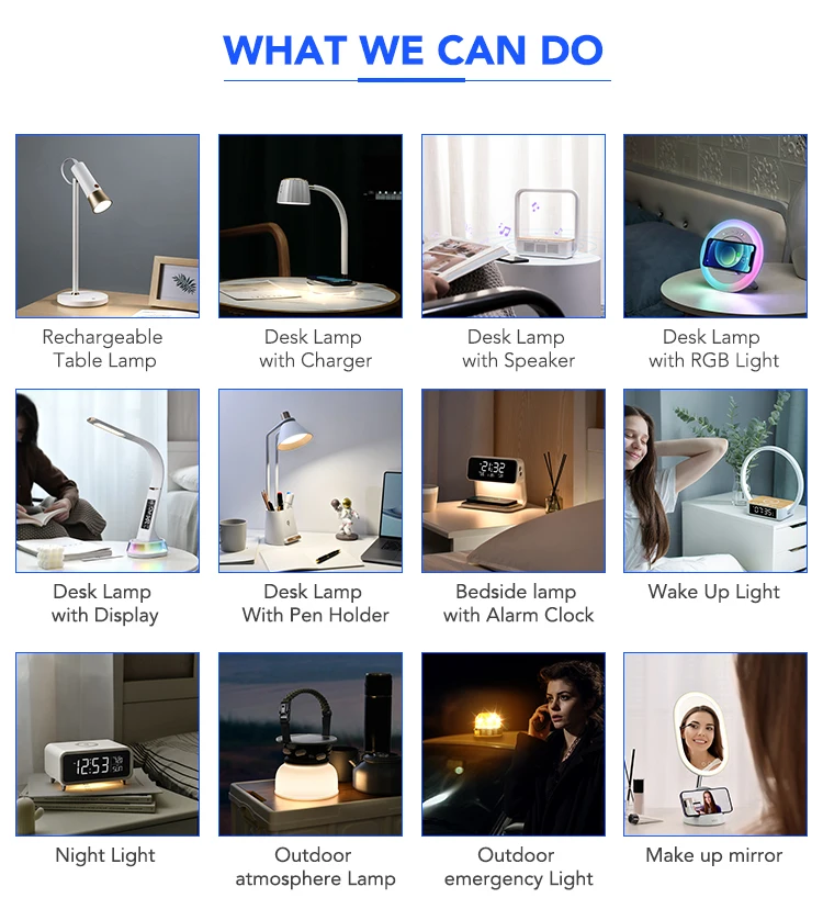 New Modern Smart Usb Output 10w Led Table Bed Lamp Night Light - Buy ...