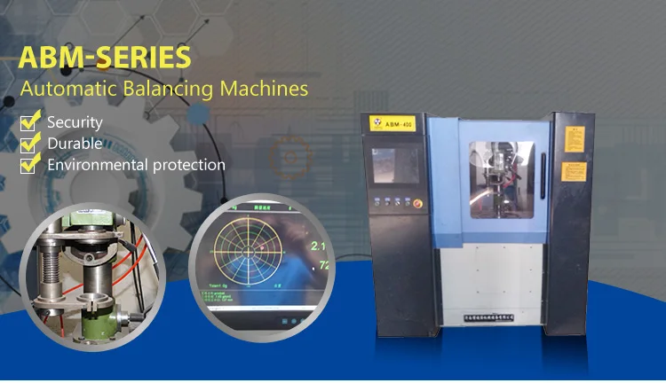 Abm-400 Automatic Turbo Double-sided Dynamic Balancing Machine ...
