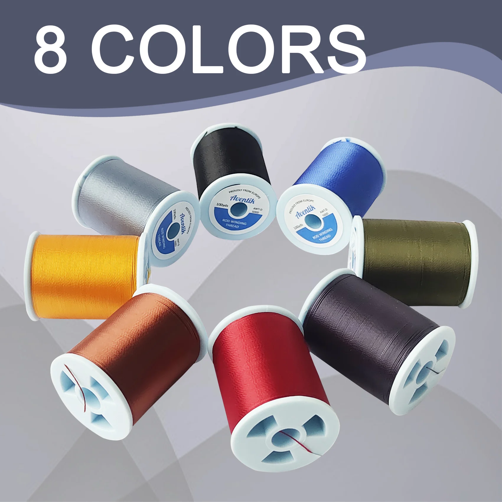 100 Yard Per Spool Rod Wrapping Thread For Fishing Rod Eye (b02) - Buy ...