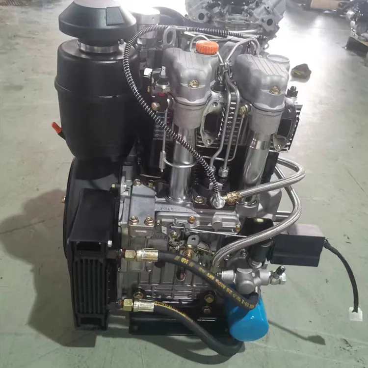 Powerful Engine 30hp C295f Air Cooled Two Cylinder Diesel Engine For ...