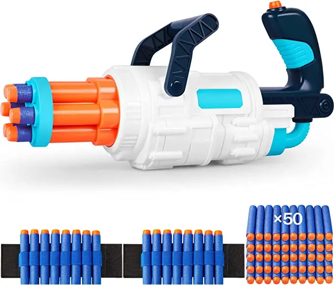 MILI Electronic Toy Small Plastic Guns with Soft Foam Bullets Dart ...