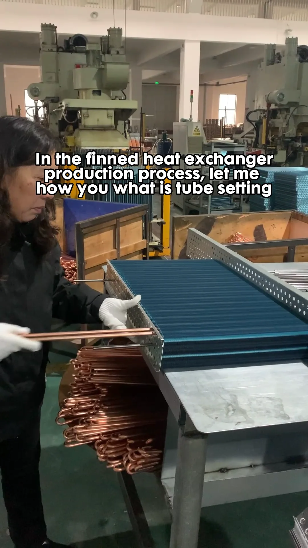 Oem Cooling Evaporator Copper Aluminum Cooling Fins Condenser Coil ...