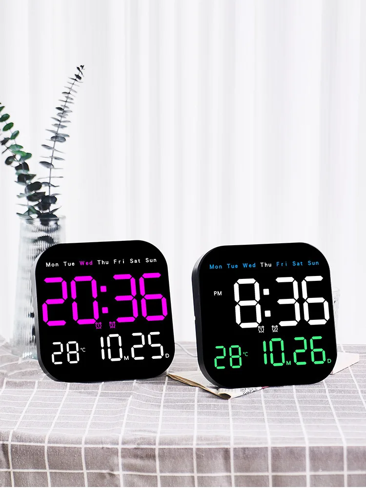 NEW LED Brightness Adjustable Timer Alarm Clock by Virtue