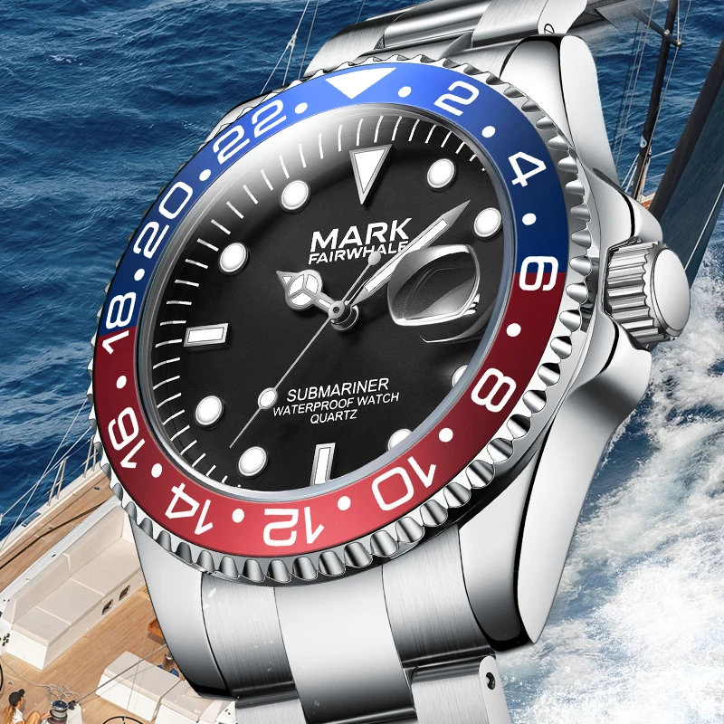 Mark Fairwhale Luxury Coke Ring - High Quality Men's Watch