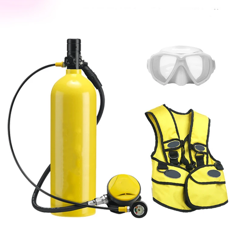 Scuba Diving Tank Cylinder 2l Swimming Aluminum Oxygen Compressed Air ...