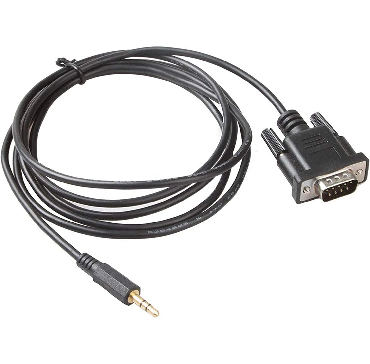 FTDI DB9 9Pin Male to DC3.5mm 6 Feet RS232 Serial Cable for Projector ...