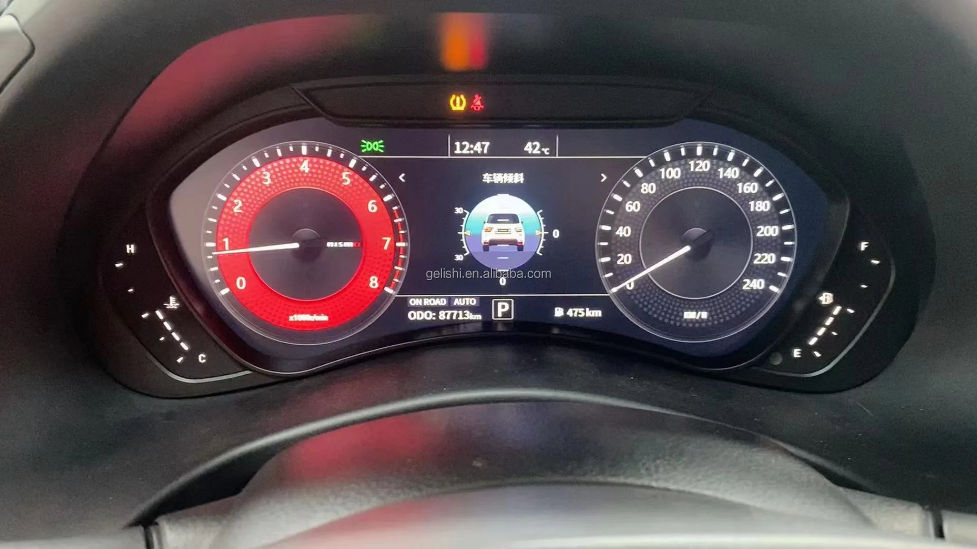 Smart Dashboard For Nissan Patrol Y62 Lcd Virtual Digital Instrument ...