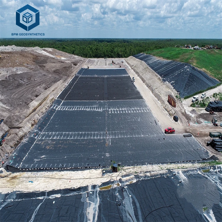 Geosynthetic Membrane Sheet 2mm Thickness Hdpe Can Liner Fit Up To 55gl ...