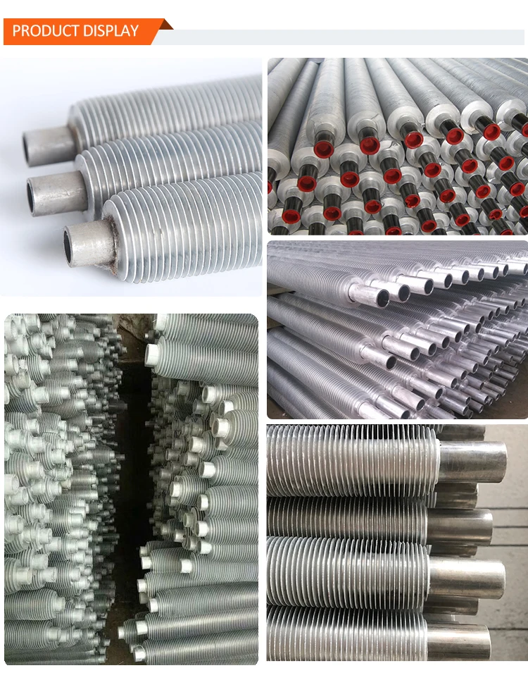 Finned Tubes Radiator Tubes Aluminum Fins Tube With Sa179 Sa192 Sa210 ...