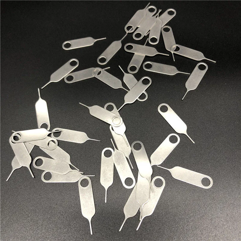 Sim Card Ejector Pin Machine Stainless Steel Pin Eject Tool Silver ...