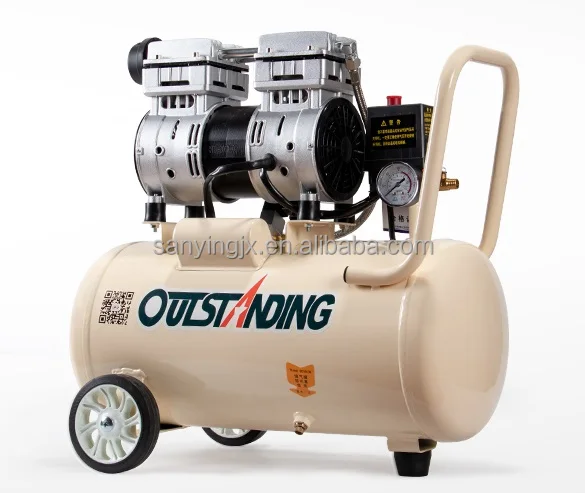 Cheap Price Industrial Oil Free 750w Air Compressor Machine With 30 ...