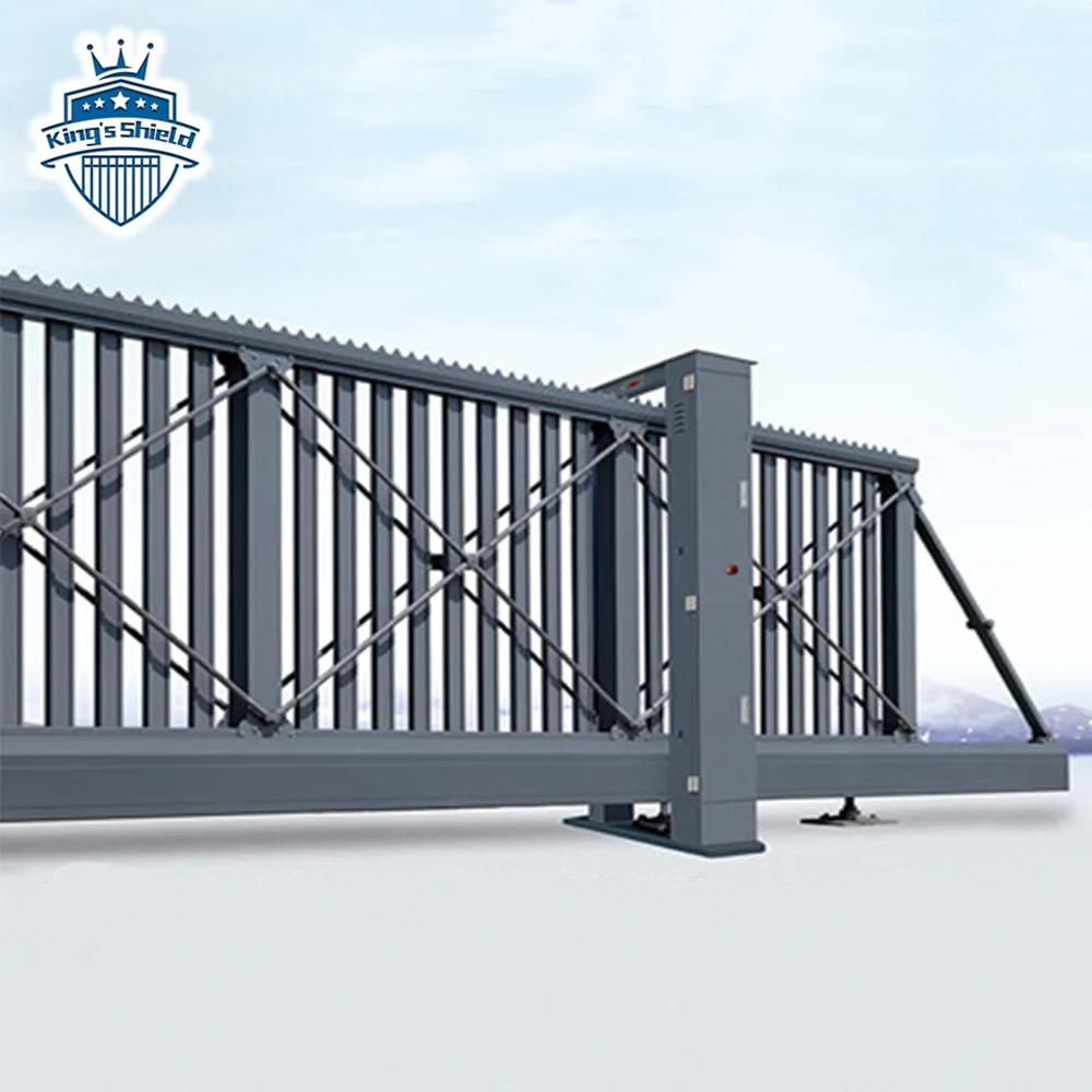 Aluminium Modern Gate - Secure & Stylish Retractable Fence