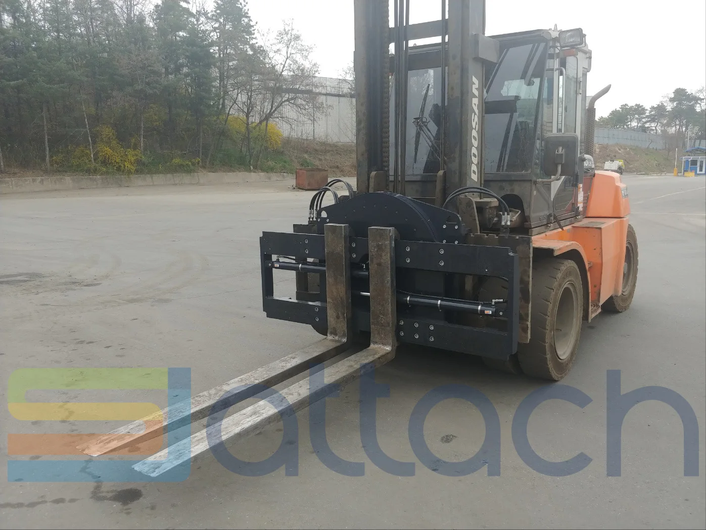 Excellent Quality Forklift Accessories High Efficiency Rotator Suitable ...