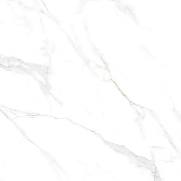 Glossy White Glazed Marble Porcelain Tiles - 600x600mm