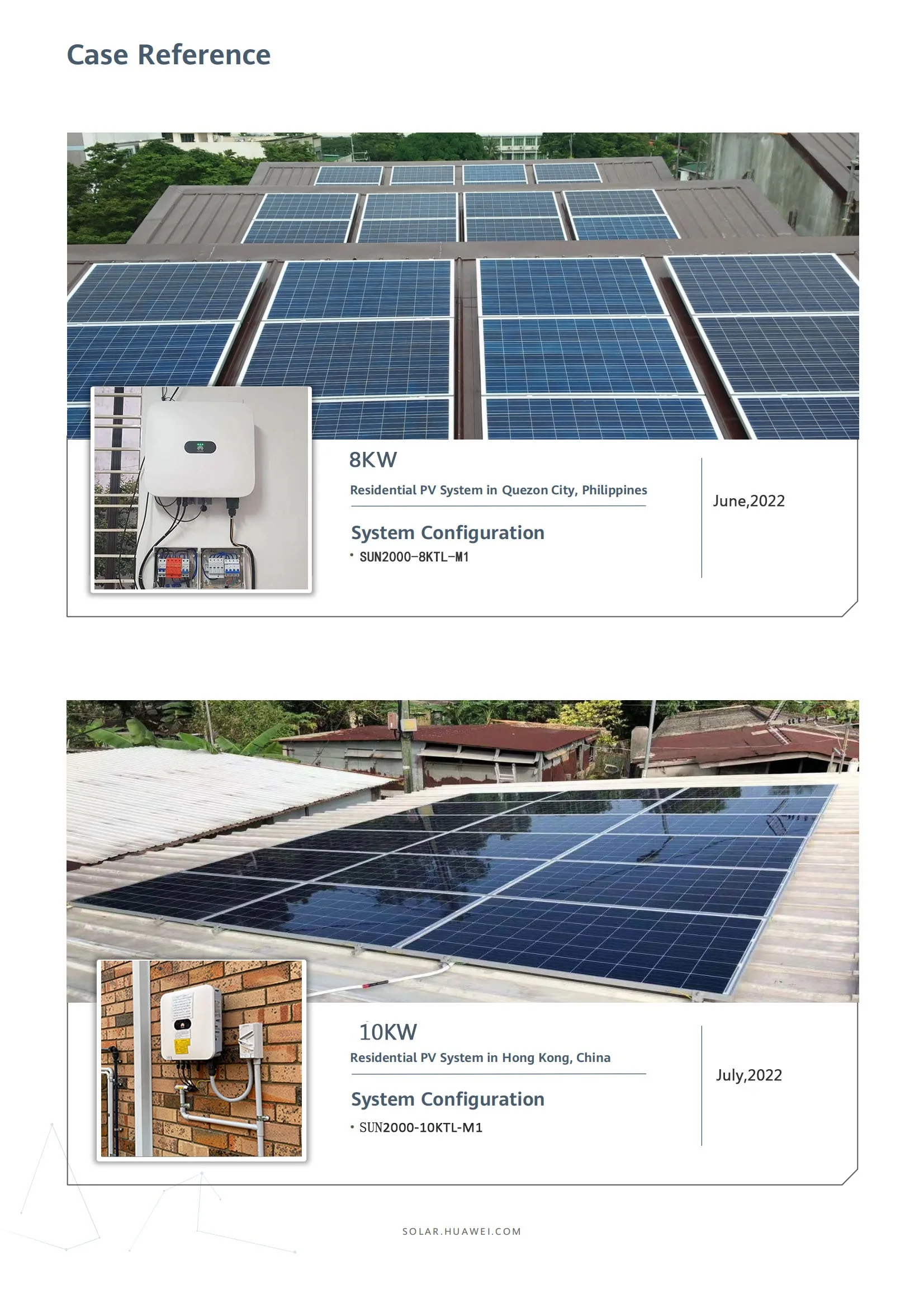 Huawei Sun2000-10ktl-m1 Hybrid Solar Inverter 5kw 6kw 8kw 10kw 12kw 3 ...