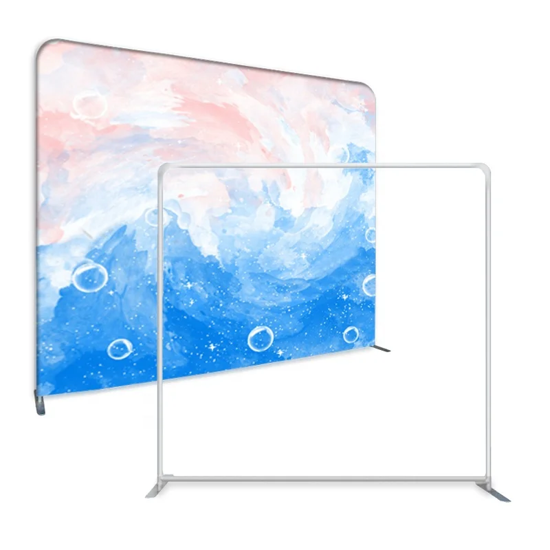 Backlit Magnetic Popular Pop Up Fisplay 10x10 Tension Trade Show ...