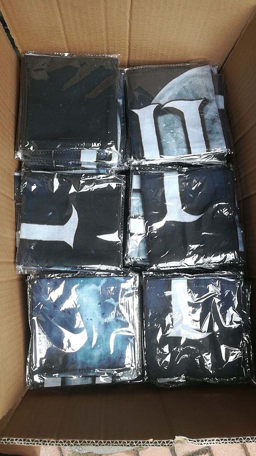 Custom Logo Cotton Bandana Square