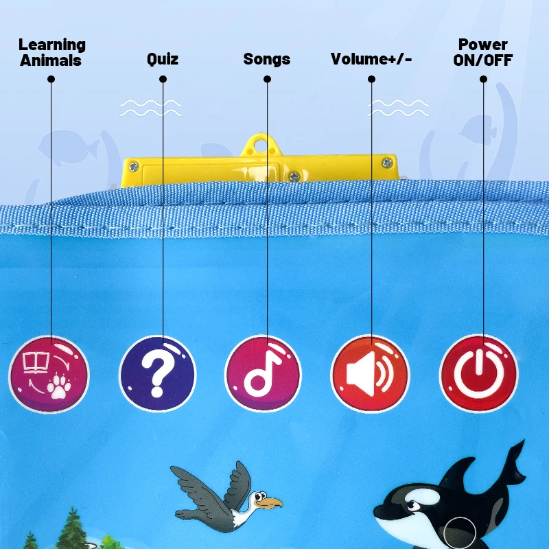 Interactive World Map - Educational Learning Toy for Kids