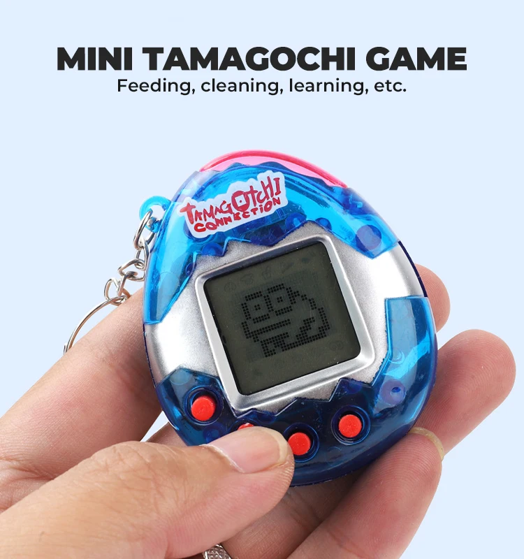 Nostalgic 49-In-One Tamagotchi Educational Electronic Pet Funny Pixel ...