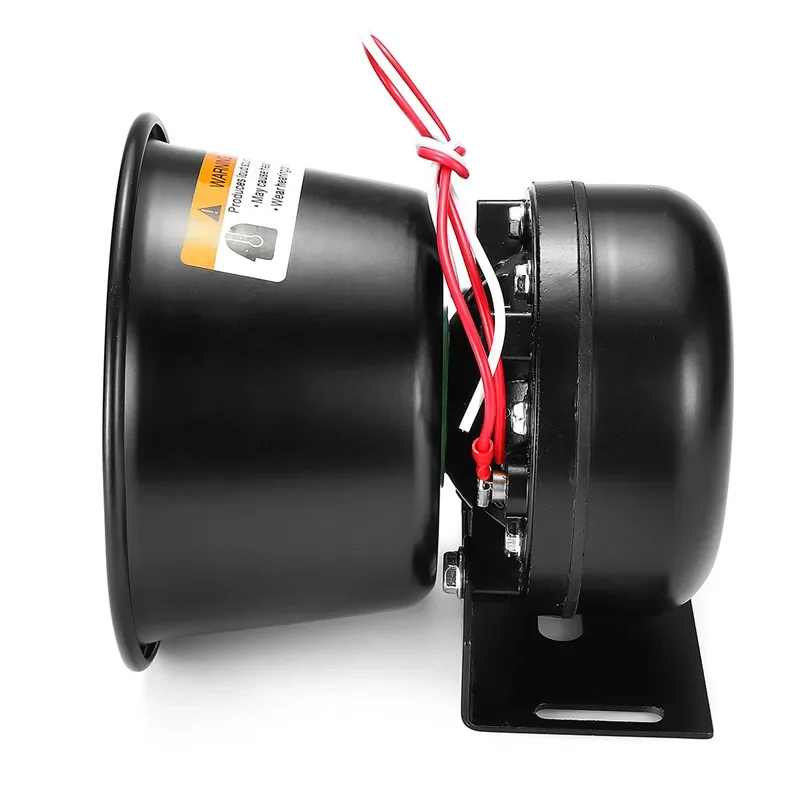 400W 12V 9 Sound Speakers Loud Car Horn Police Siren Air Horn Megaphone ...