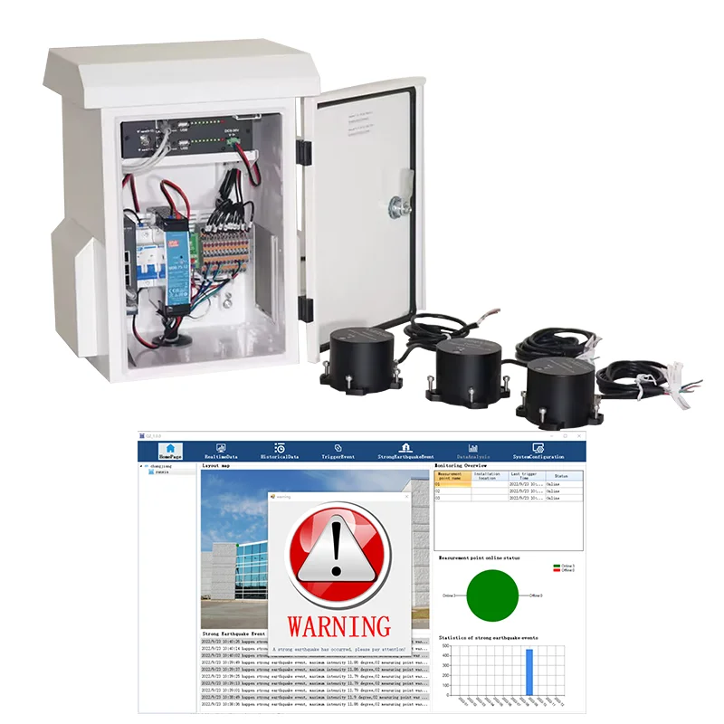 Accelerometer Sensor For Earthquake Building Structure Monitoring