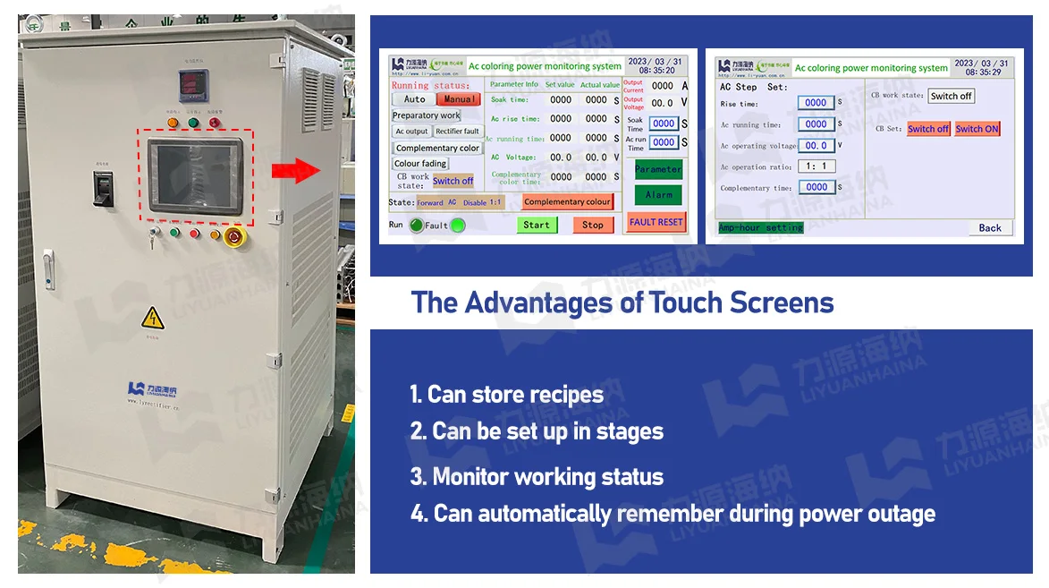 3000A 60V Hard Anodizing Rectifier for Electroplating