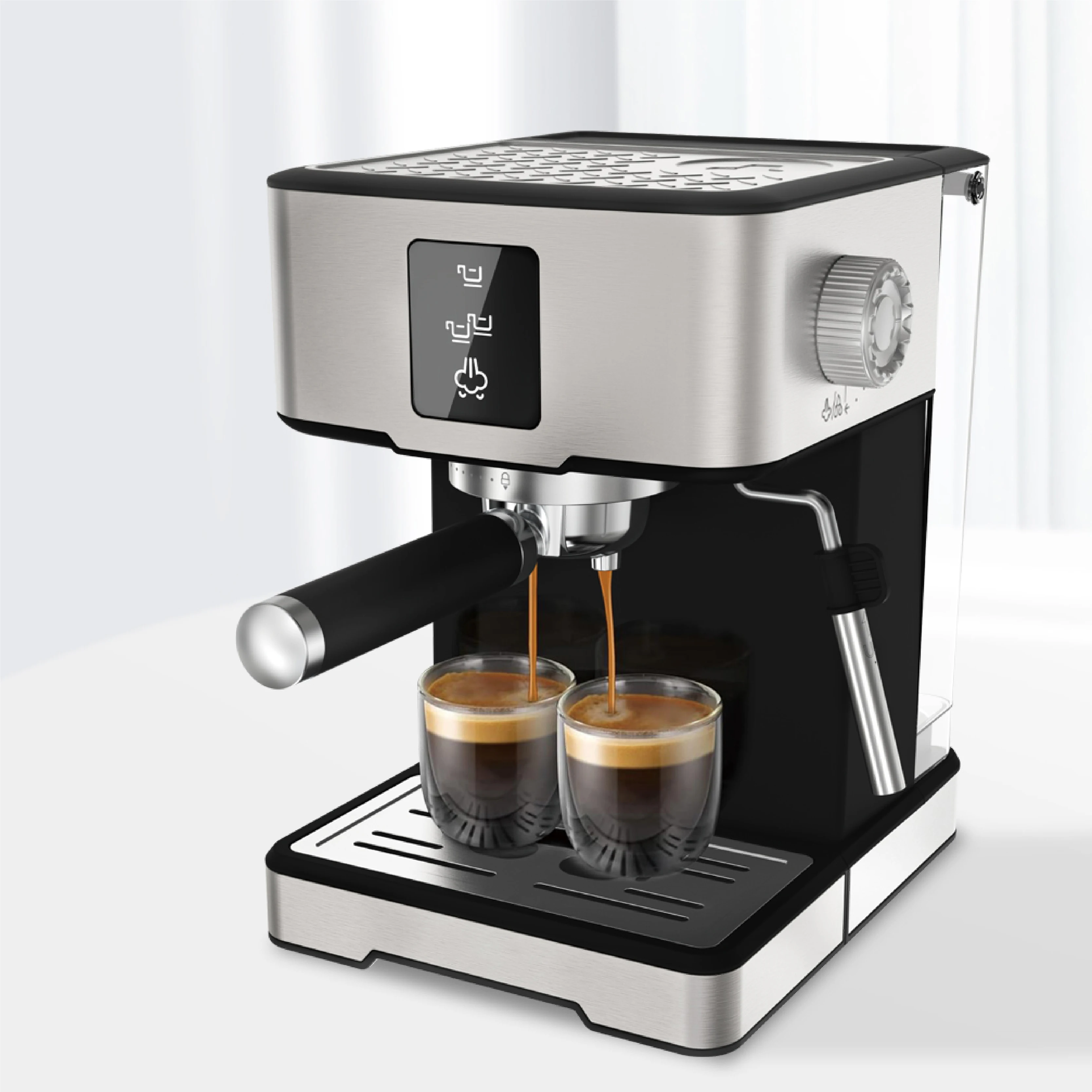 Popular selling black color espresso machine TC51A commercial household ...