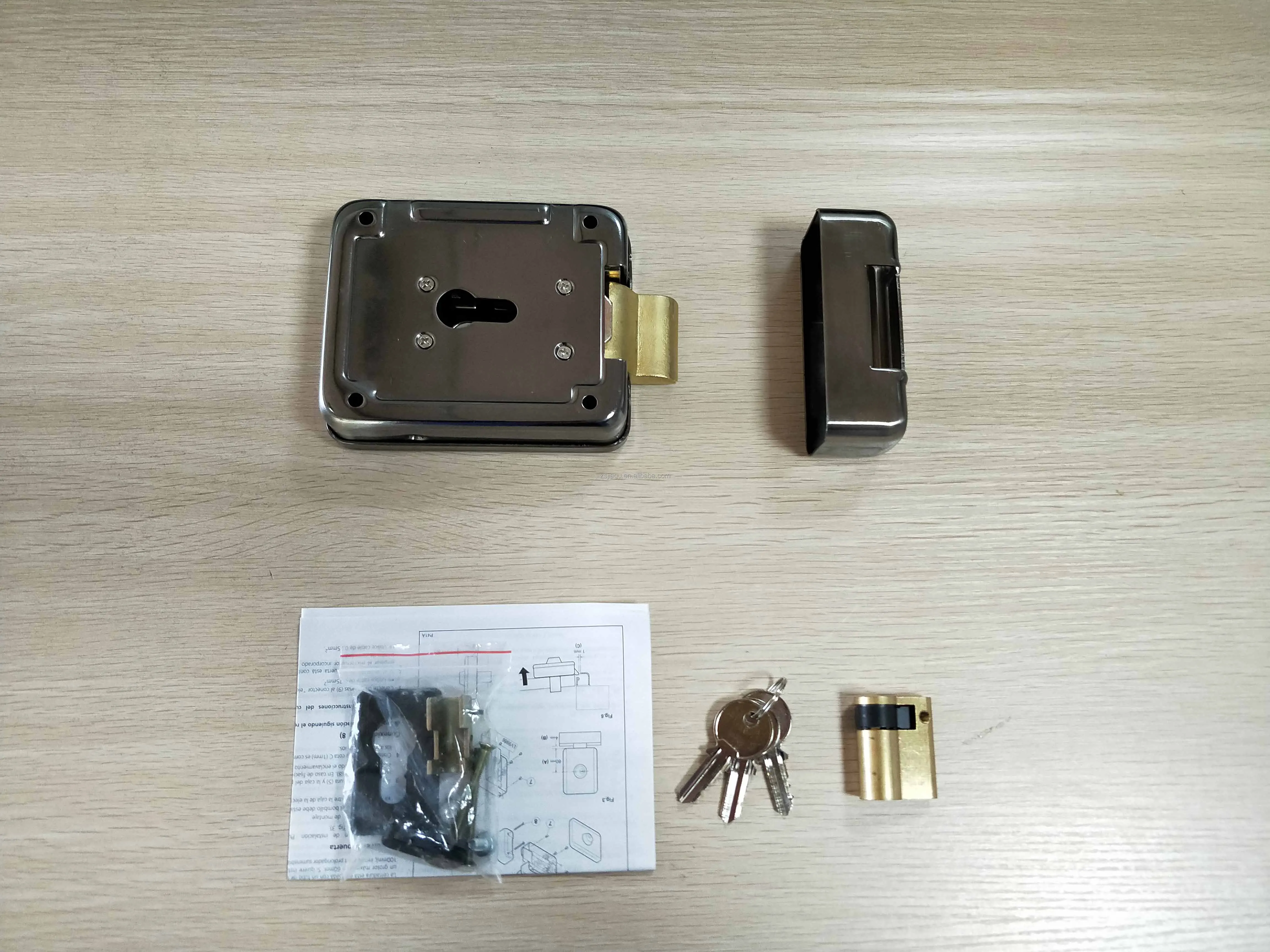 Garage Door Lock For Electric Lock 12vdc 3a For Gate Door Lock - Buy ...