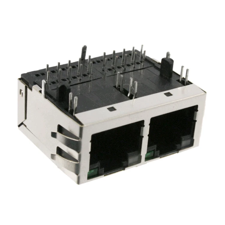 RTB-19GB9J1A RTB-ZZ-0051 Tab-UP 1000Base-T Modular Jack 1x2 Dual Port ...