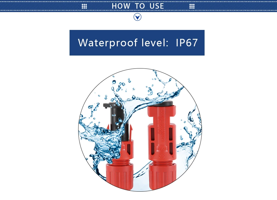 Essential Smart Solar Pv Connector Kit Plastic Dust Cap For Cable ...