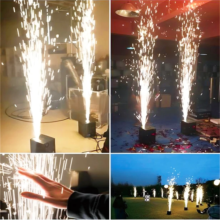 600w Cold Spark Machine With Remote Control Professional Air Flight ...