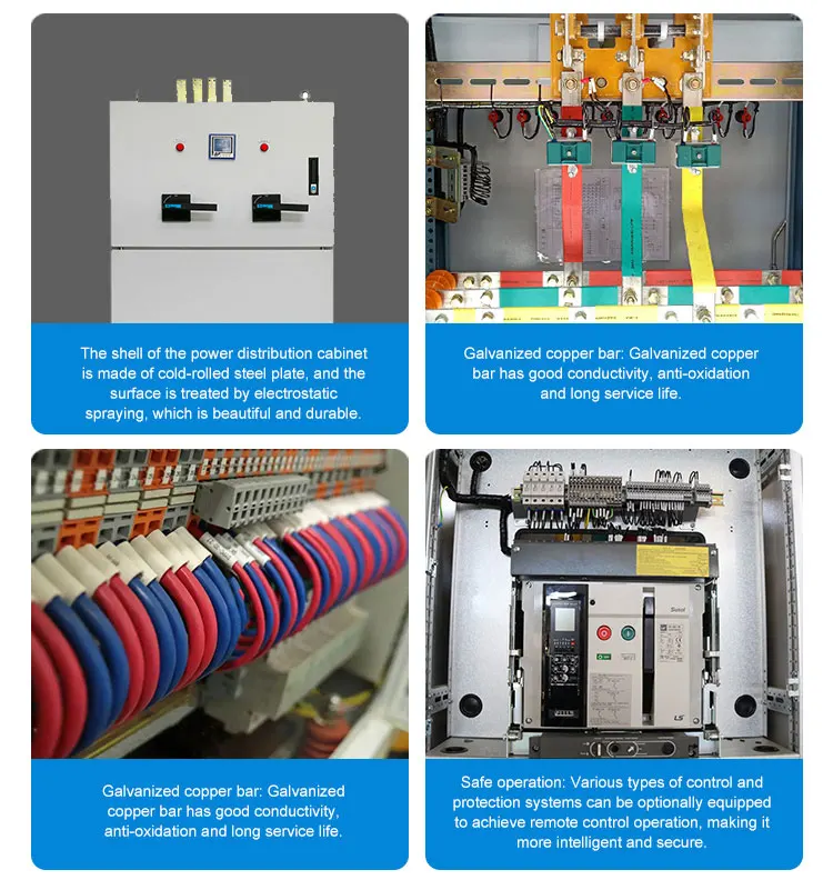 Customized Power Switchboard 400v 660v Drawer Switch Cabinet Board ...
