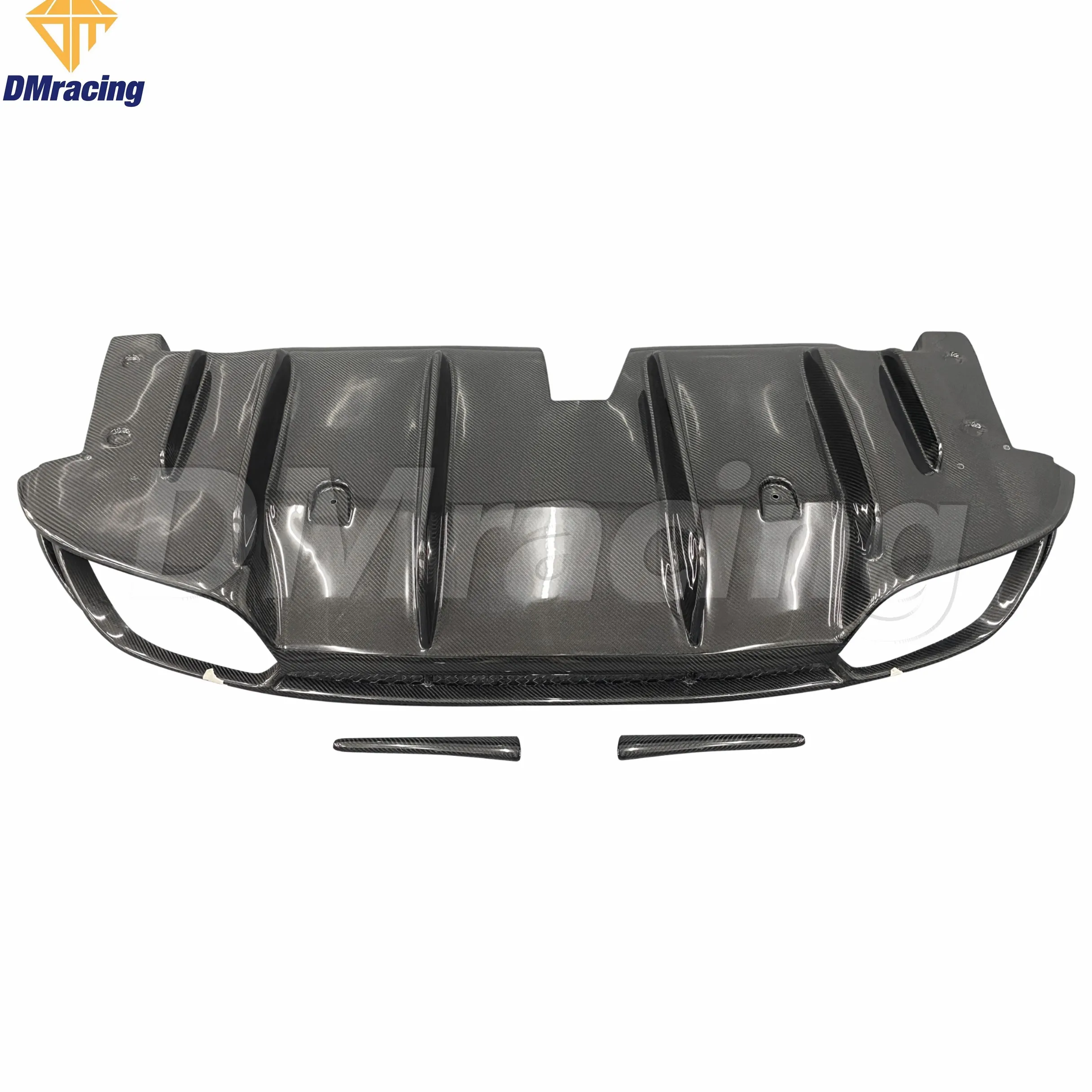Quadrifo Style Carbon Fiber Rear Bumper Diffuser For Alfa Romeo Giulia ...