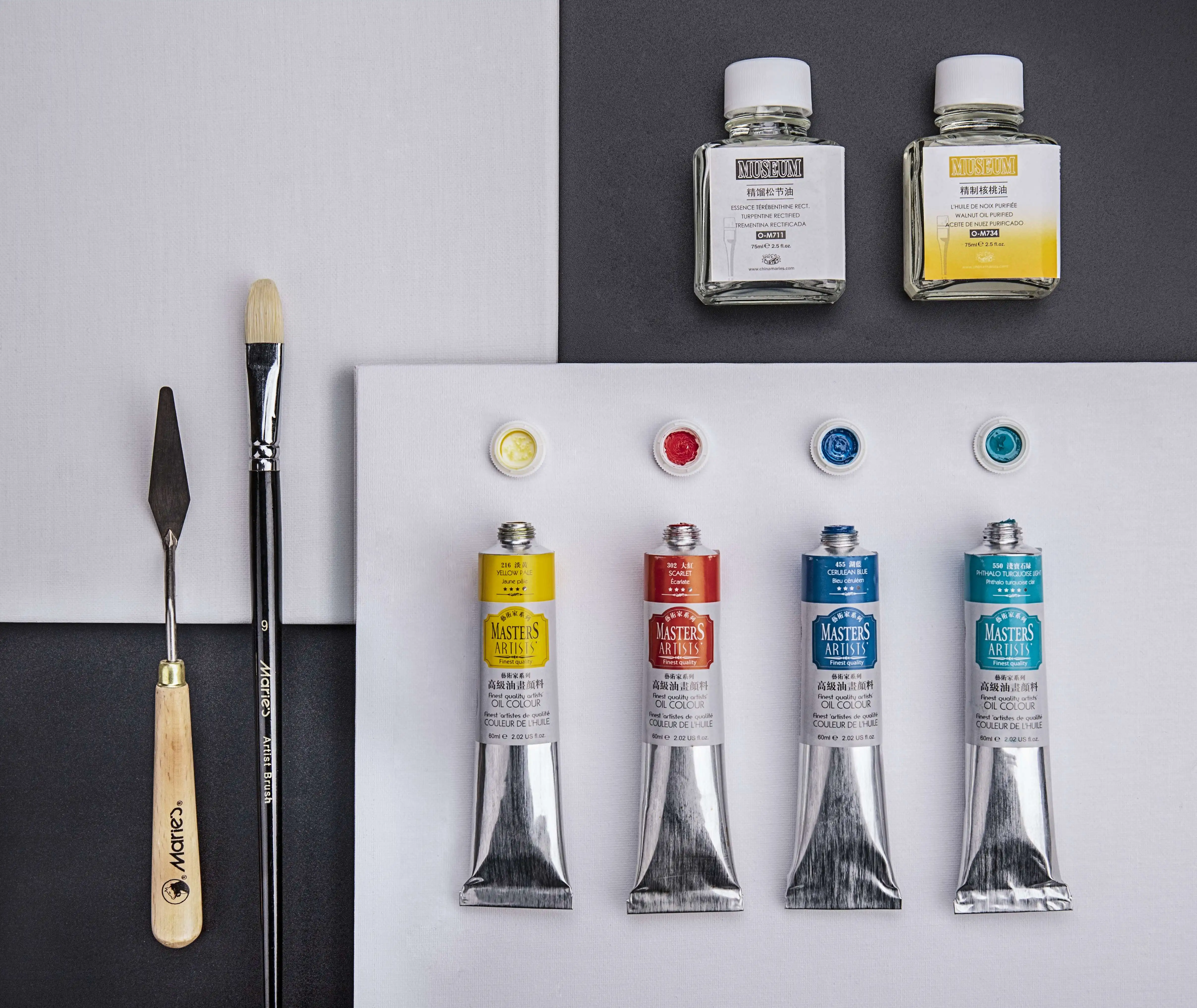 Marie's Oil Paint Tube 60ml Masters Professional Oil Paint Oil Paints ...