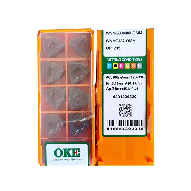 Oke 100% Original Tungsten Carbide Inserts Wnmg0804