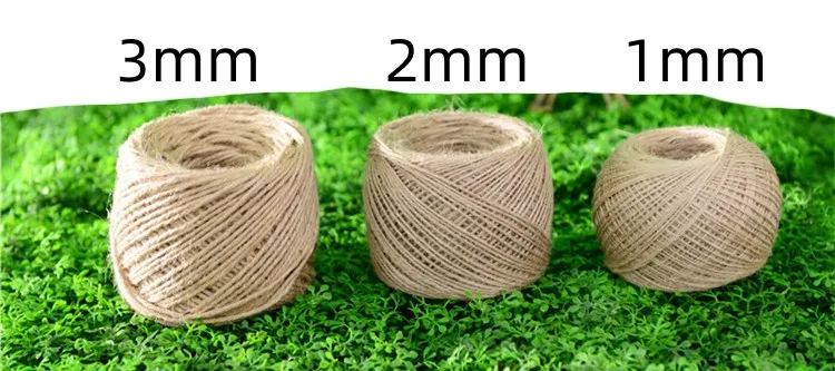 Natural Jute Rope - Durable and Versatile Twisted Hemp