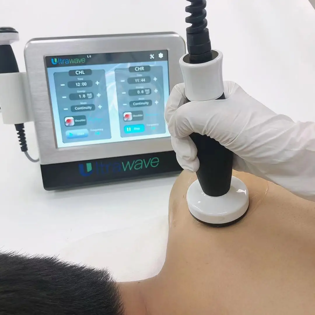 Noninvasive Ultrasonic Therapeutic 1 mhz 2 in 1 Ultrawave Professional ...