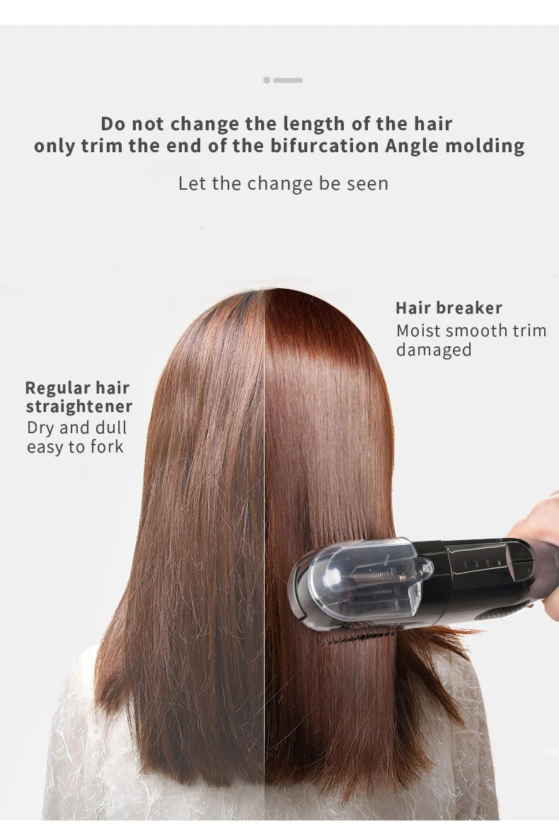 Split Hair End Trimmer Cutting Usb Charging Hair Split Clipper Hair ...