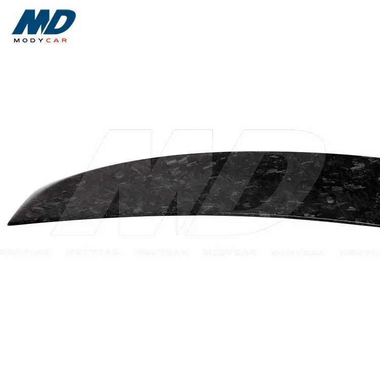 M Style Forged Carbon Fiber Rear Spoiler For 2014-2018 Mercedes Benz S ...