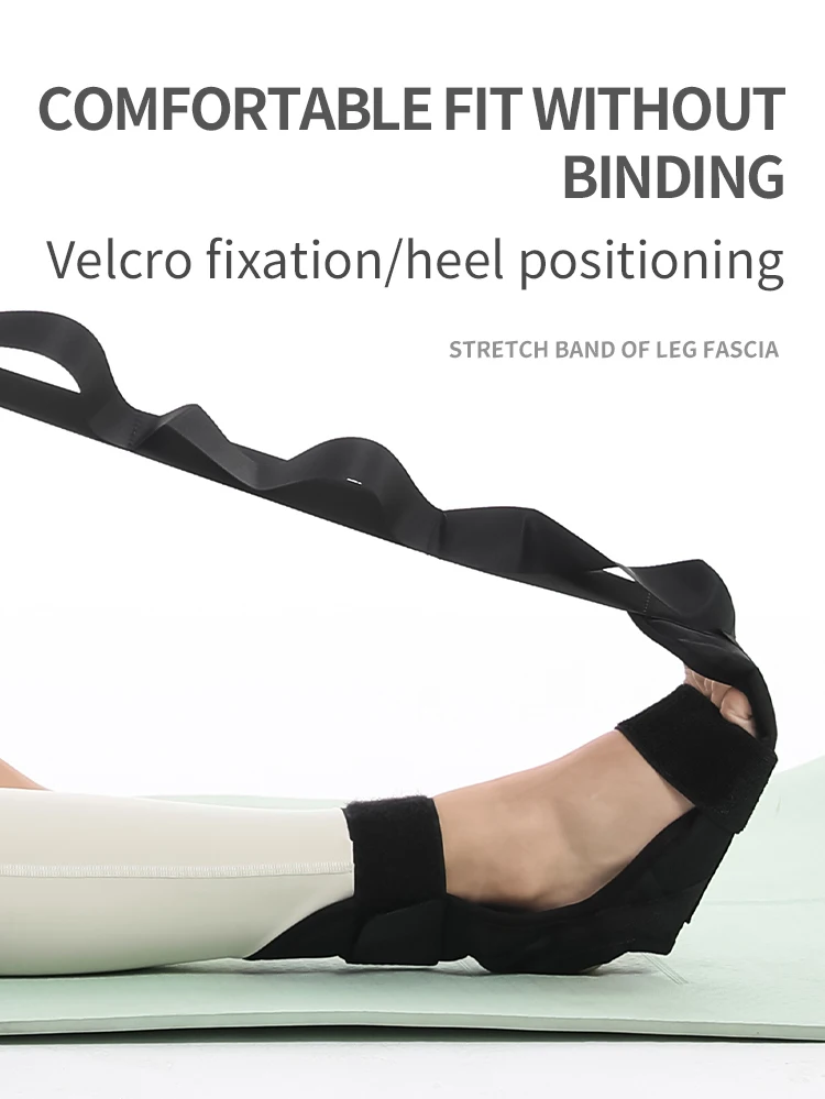 Stretching Strap Leg Hamstring Stretcher Yoga Pain Relief Foot ...