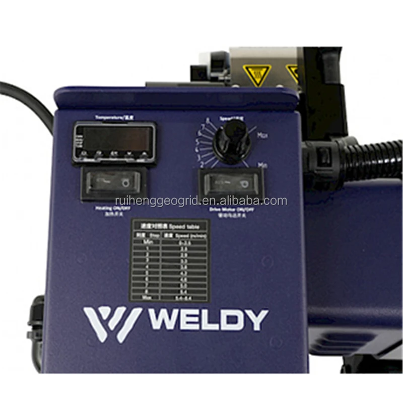 Hot Air Welding Machine Weldy Wgw300 Plastic HDPE Pond Liner Hot Wedge ...