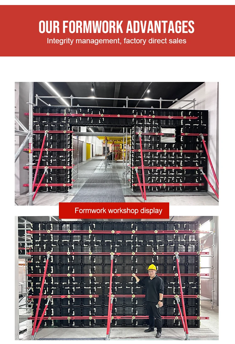 Abs Formwork Construction Formwork Plastic Formwork for Column Slab ...