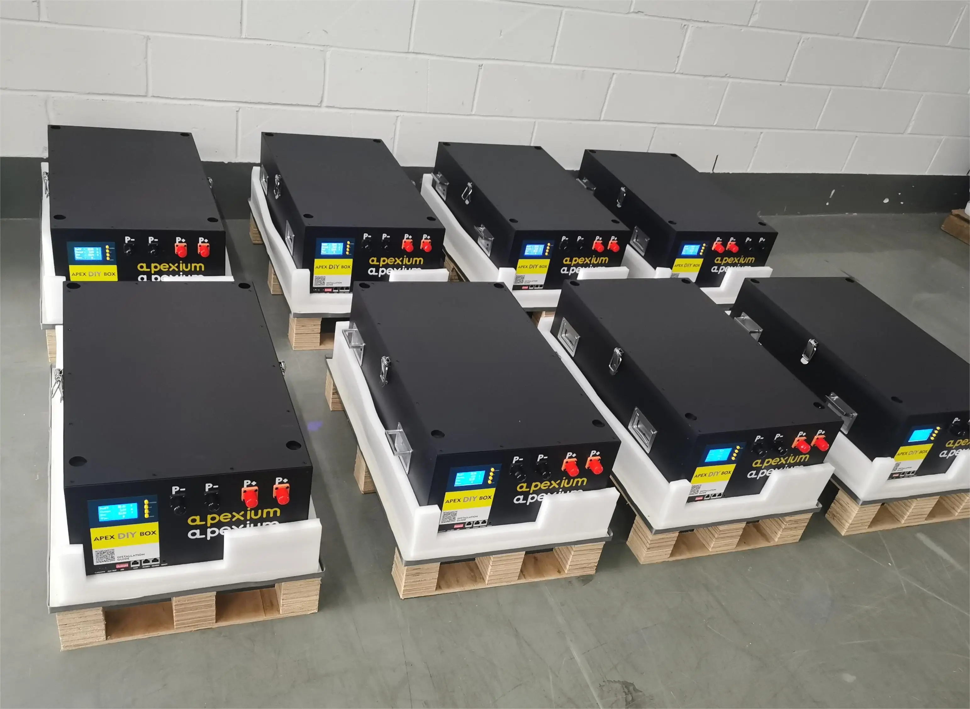 Lithium Ion Battery Diy Box 48v 16s Lf230 Apexium Diy Kits Box With ...