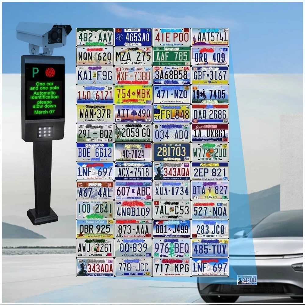 ENSTER Night Vision IP Camera - LPR ANPR System with Software