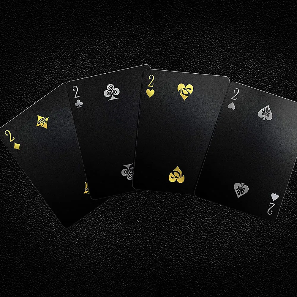 Printing Luxury Plastic 54 Playing Cards Deck Custom Made Poker Pvc ...