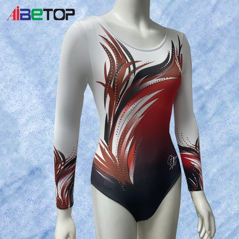 Competition Leotard Gymnastics Women's Sublimation Gymnastics Leotards ...