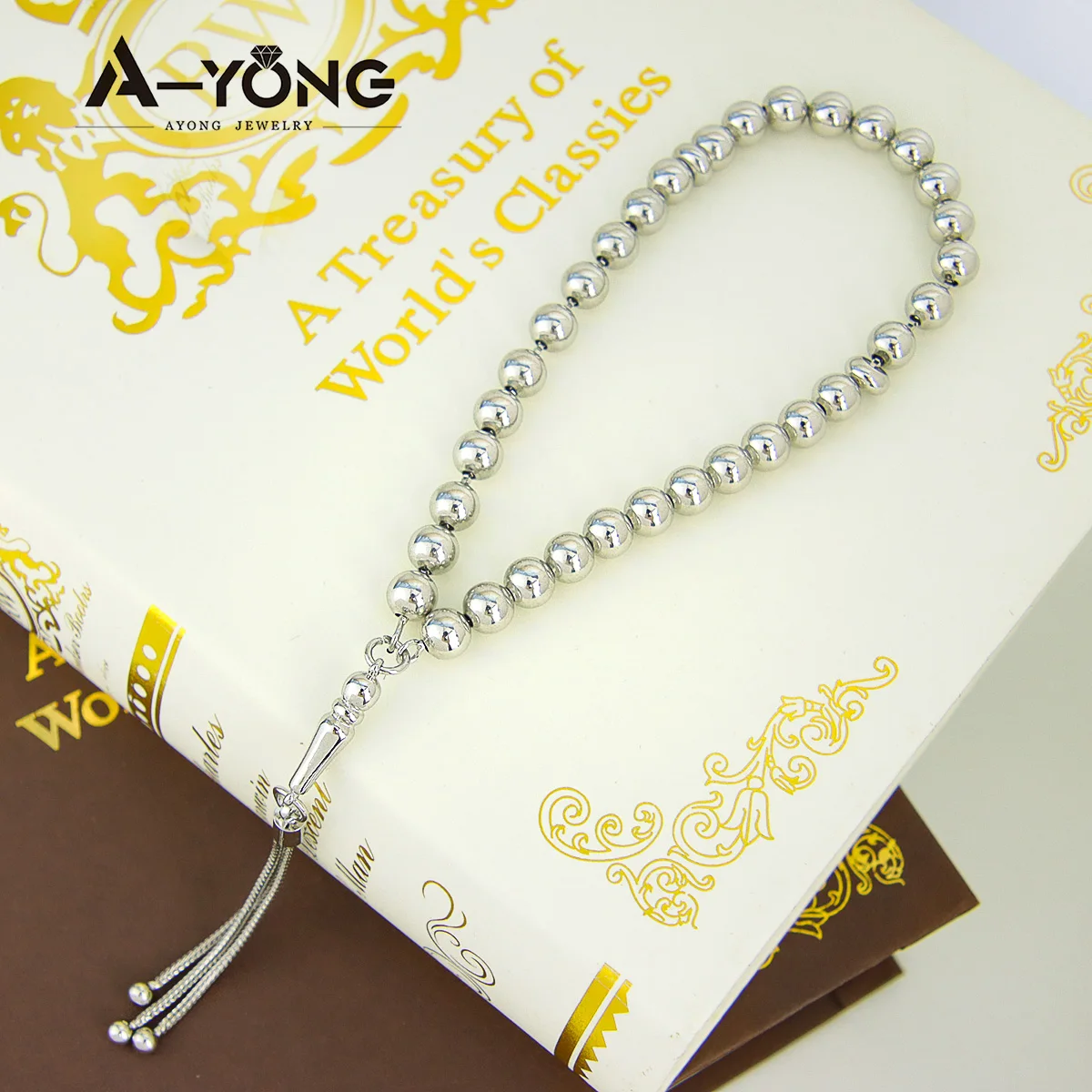 Original Design Unique Rosary Arab Islam Jewelry Gold Plated
